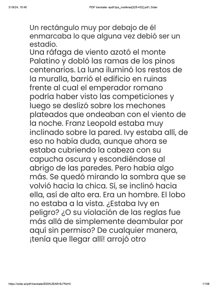PDF Translate - Epdf - Tips - Nosferas (325-432) .PDF - Sider | PDF