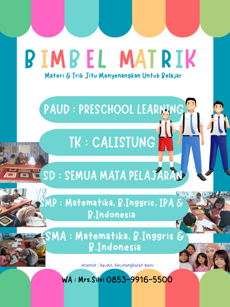 Kelas Bimbel Poster - 20240903 - 062203 - 0000 | PDF