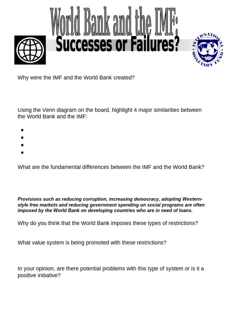 1.2_evaluating_the_imf_and_world_bank (1) copy | PDF