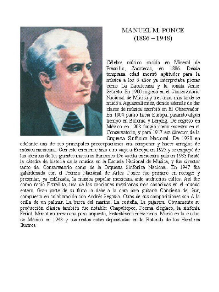 Manuel M. Ponce | PDF