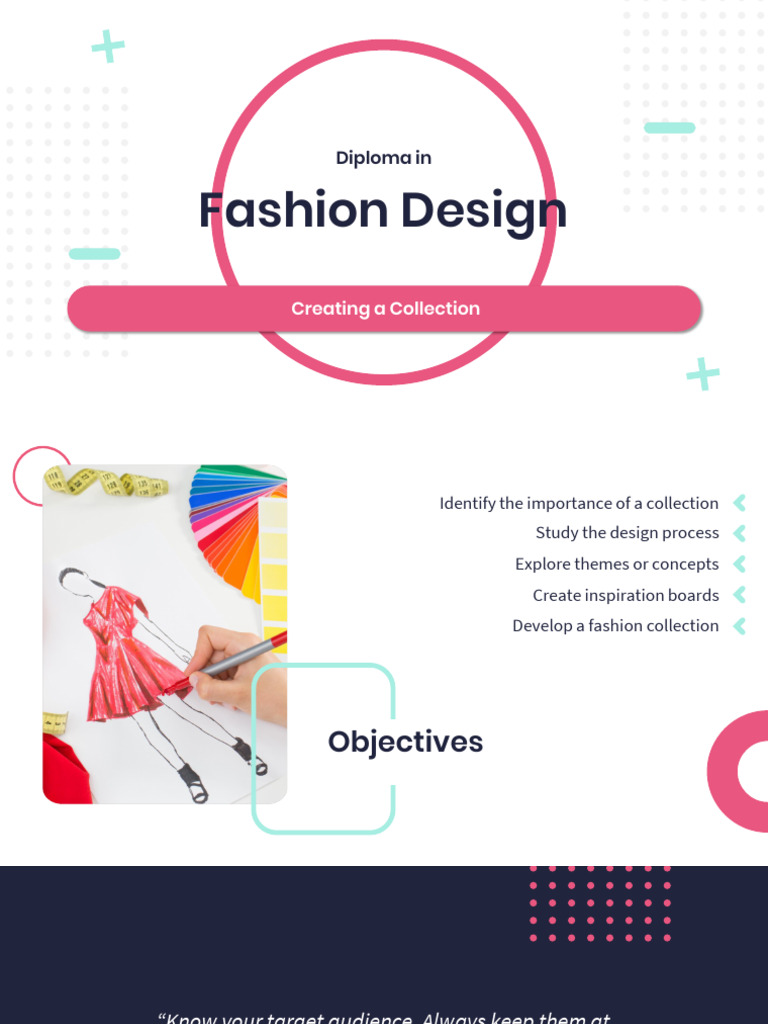 Fashion Design Lesson 20 Slides | PDF