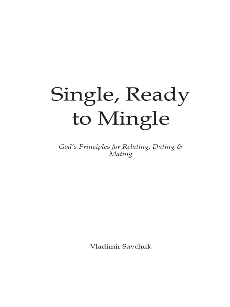 Single Ready to Mingle English | PDF