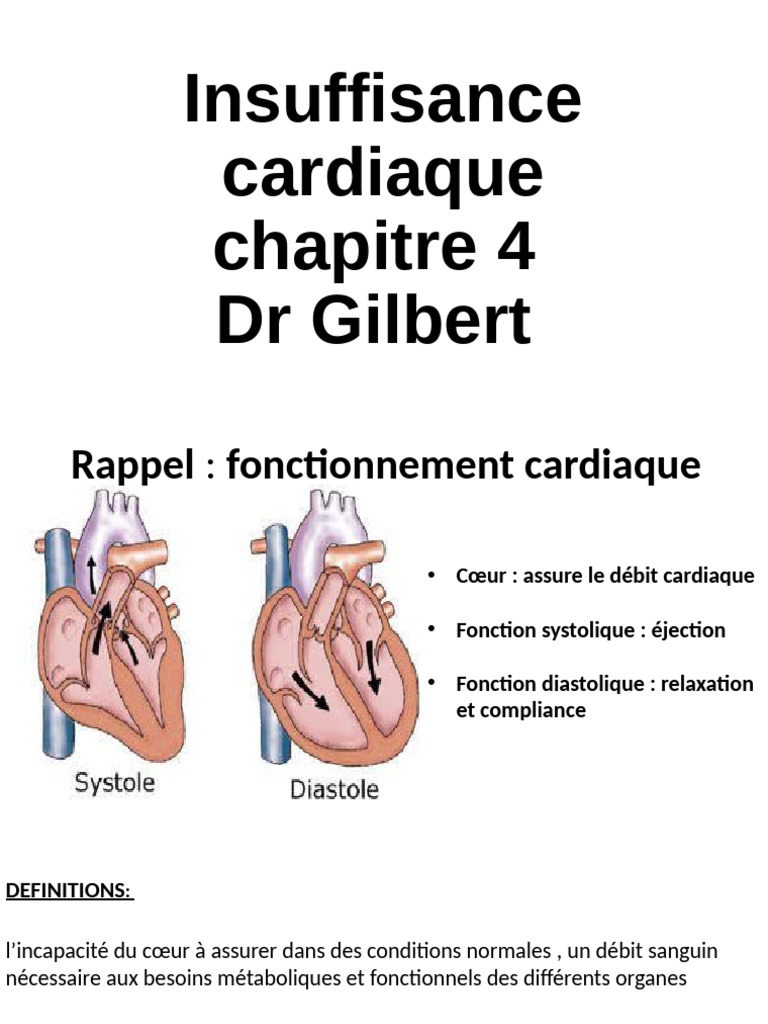 Insuffisance Cardiaque | PDF