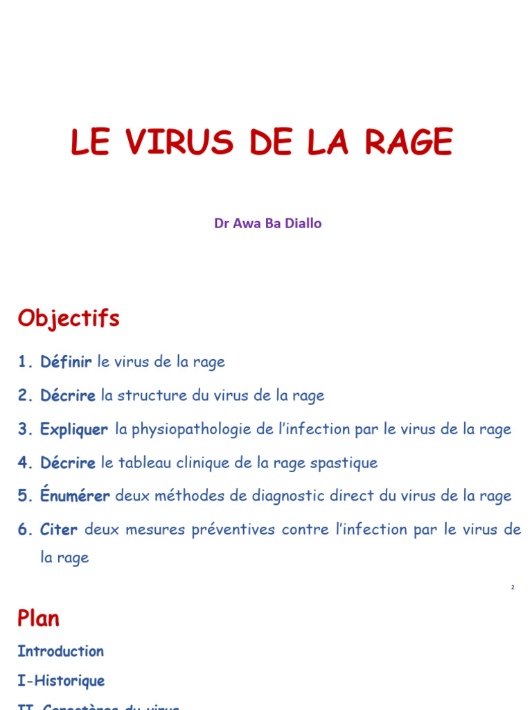 Virus de La Rage 14062022 | PDF