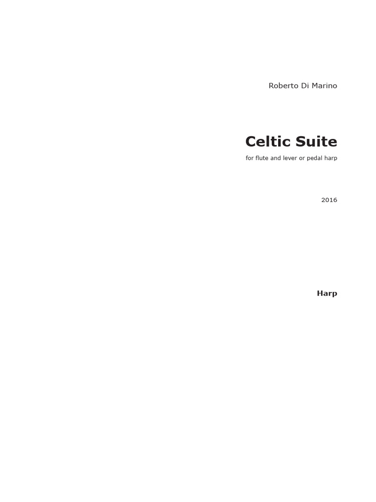 Celtic Suite | PDF | Music Technology | European Musical Instruments