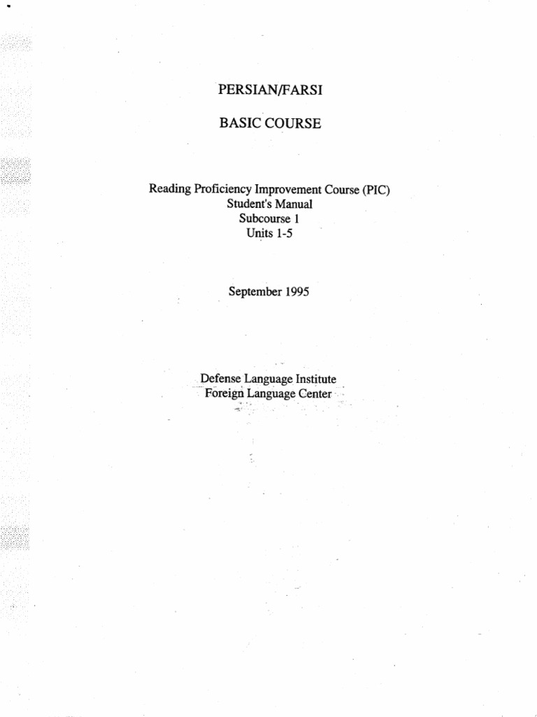 Units 01-05 Reading | PDF