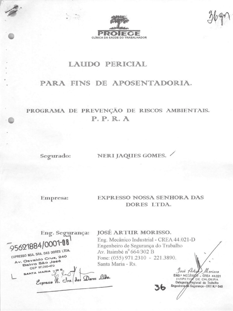 Laudo Pericial - Exemplo | PDF