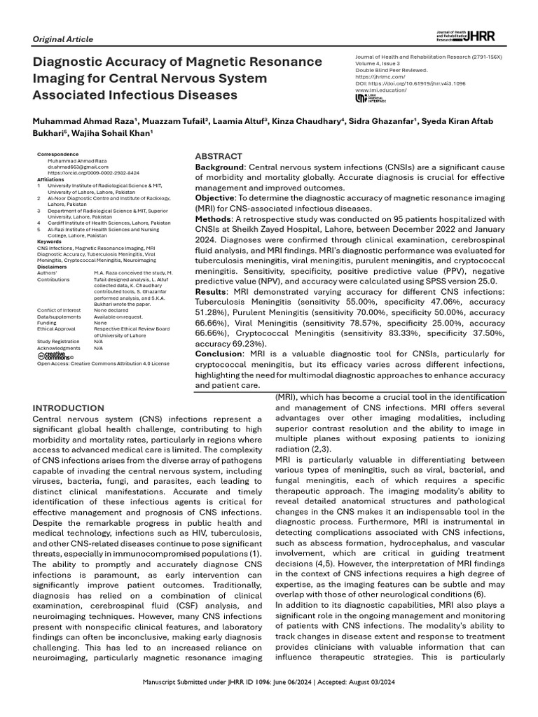 Sage JHRR 1096 | PDF