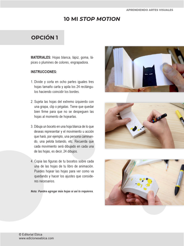 10 MI STOP MOTION 1 VISUALES1 | PDF