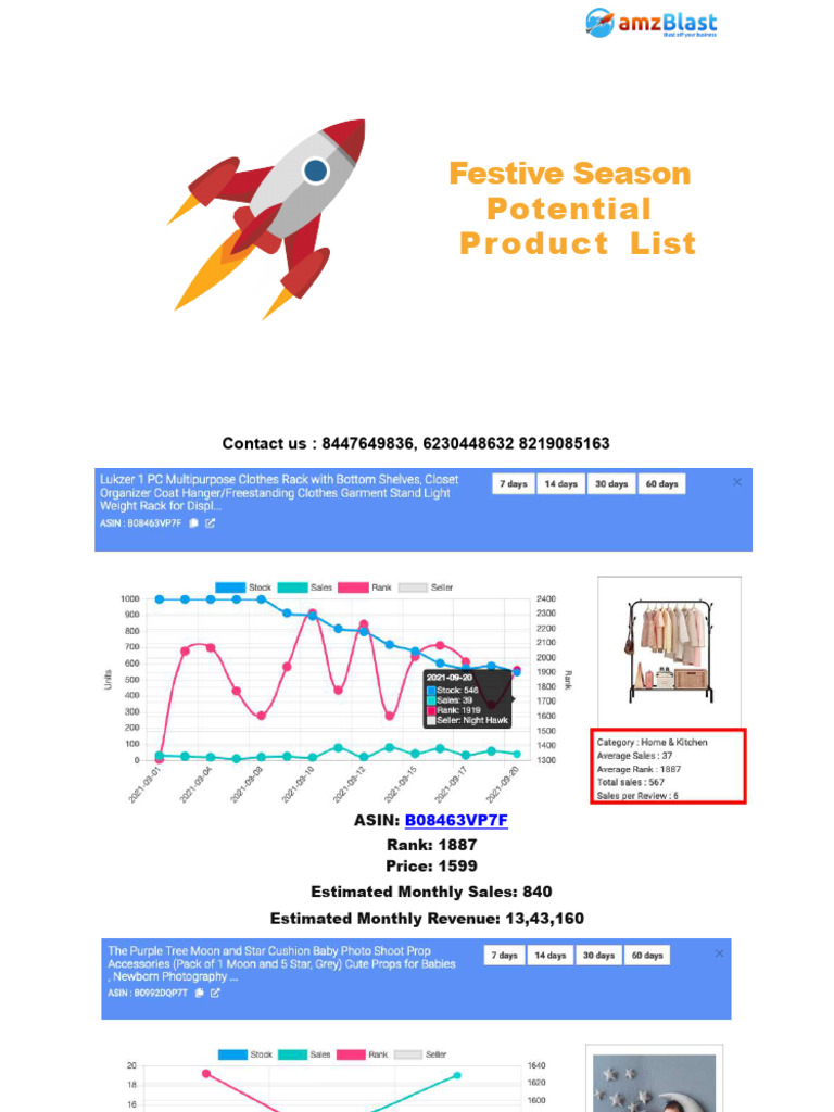 Top Festive Season Product Insights | PDF | Finance & Money Management