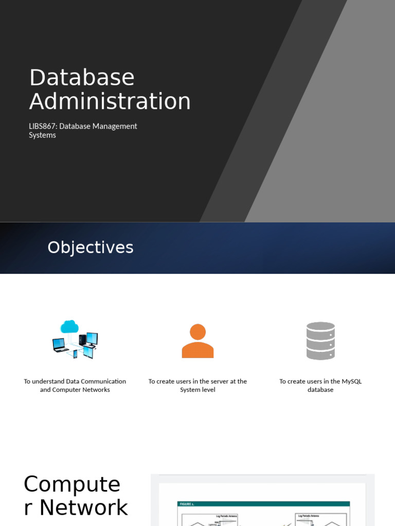 Database Administration | PDF | Databases | Computer Network