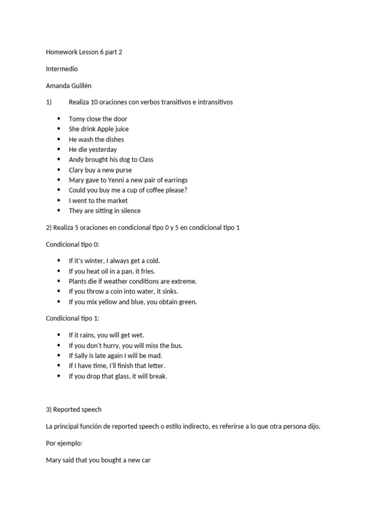 Homework Lesson 6 PRT 2-WPS Office | PDF