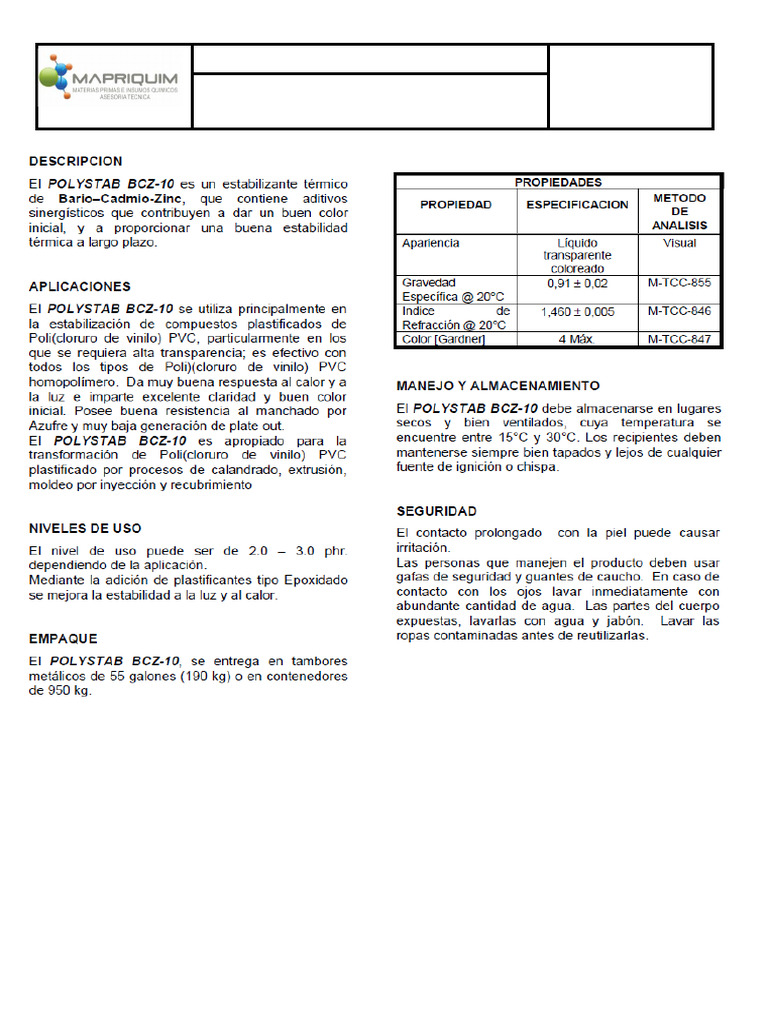 PP - REG - Ficha Tecnica MPQ 210 | PDF | Computadoras