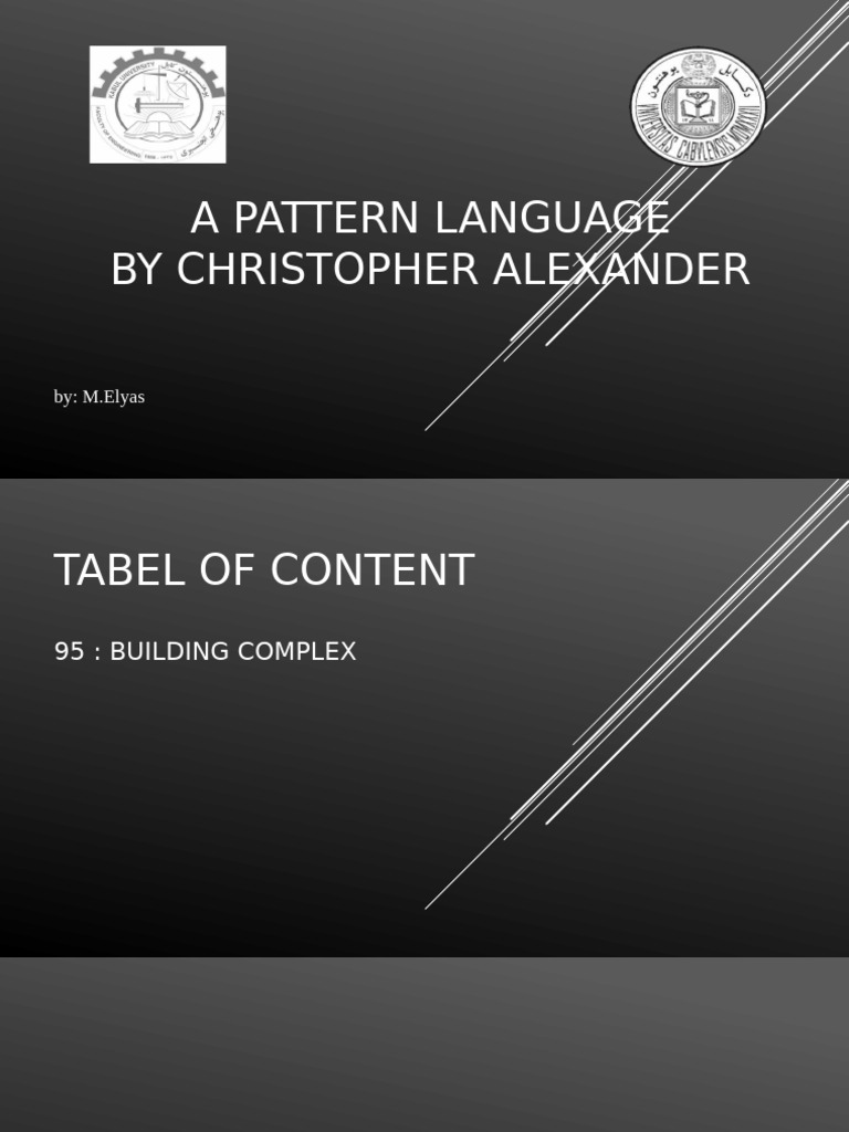 A PATTERN Language | PDF