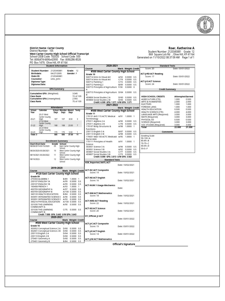 Transcript | PDF