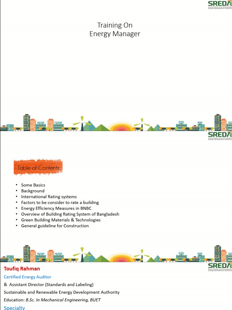 D3 S5 Session Overview of Building Energy Efficiency and Environment Rating (BEEER) System of ...