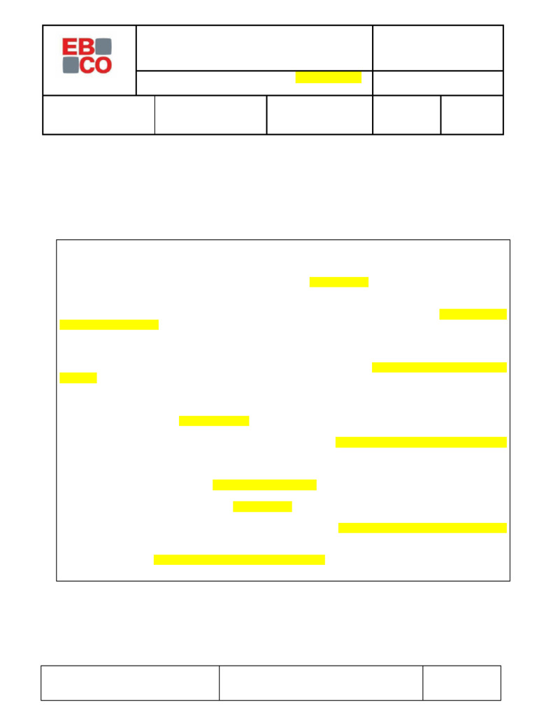 PR-PDO-26 Jefe de Obra | PDF