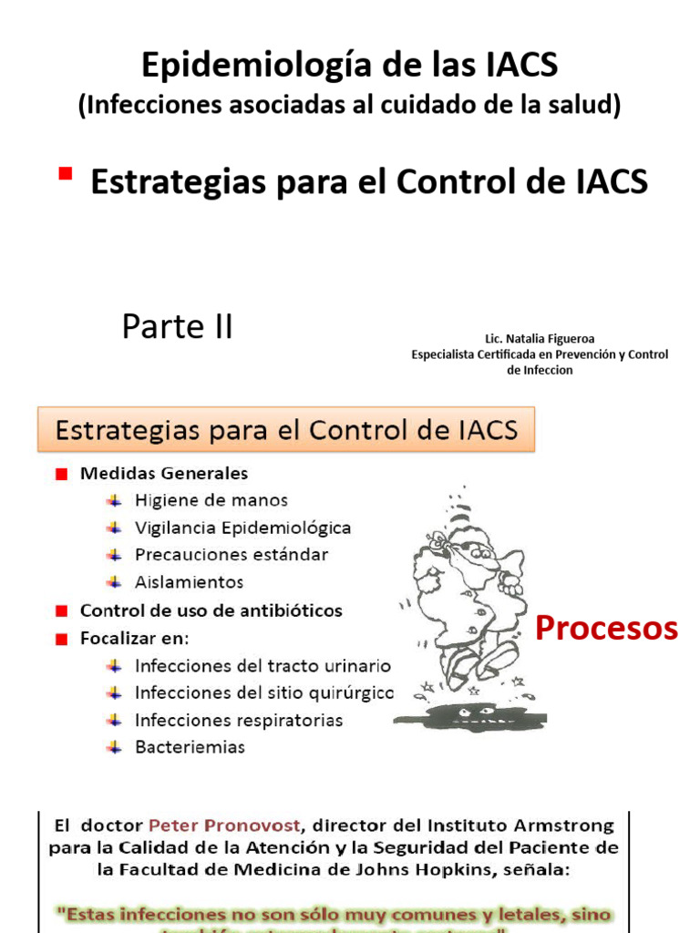 2 - Epidemiología, Definición y Tipos de IACS - Parte 2 | PDF