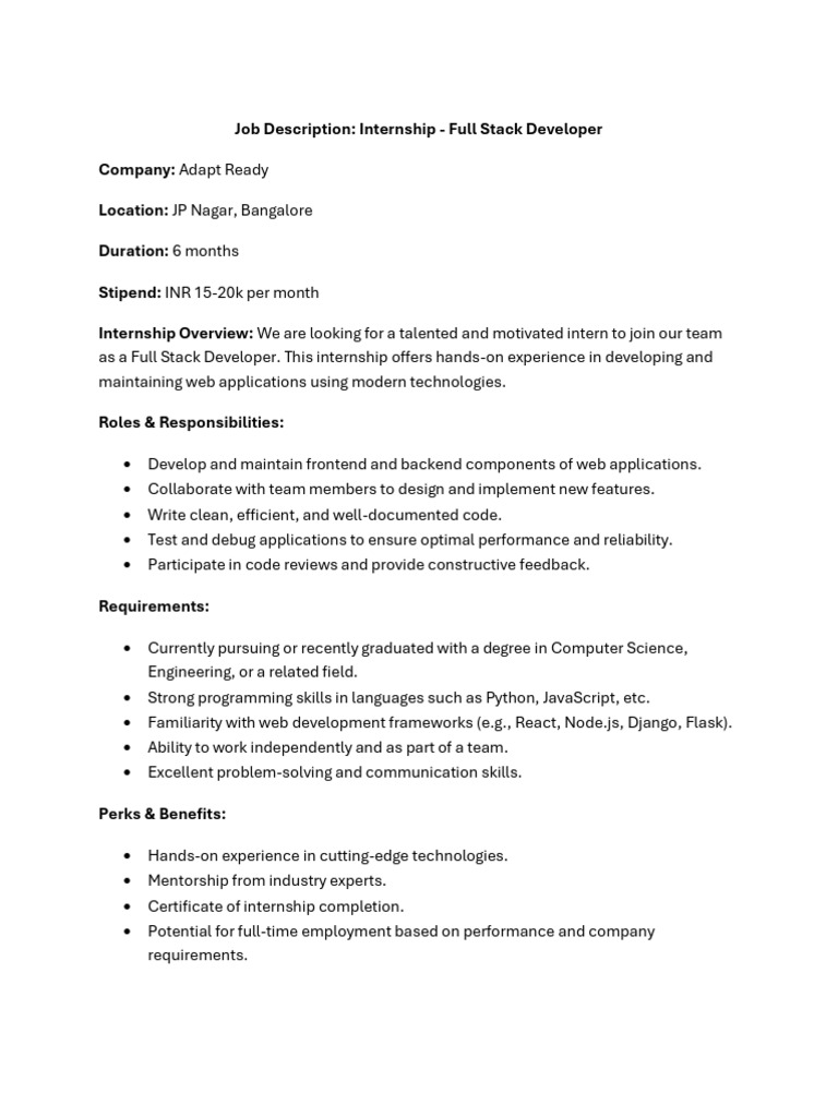 JD(FSD and AI ML) | PDF