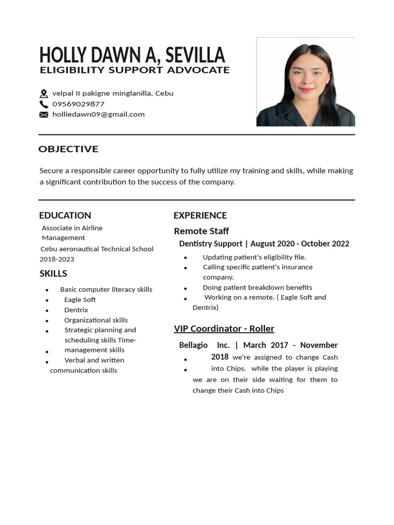 HOLLY DAWN SEVILLA - Msword | PDF