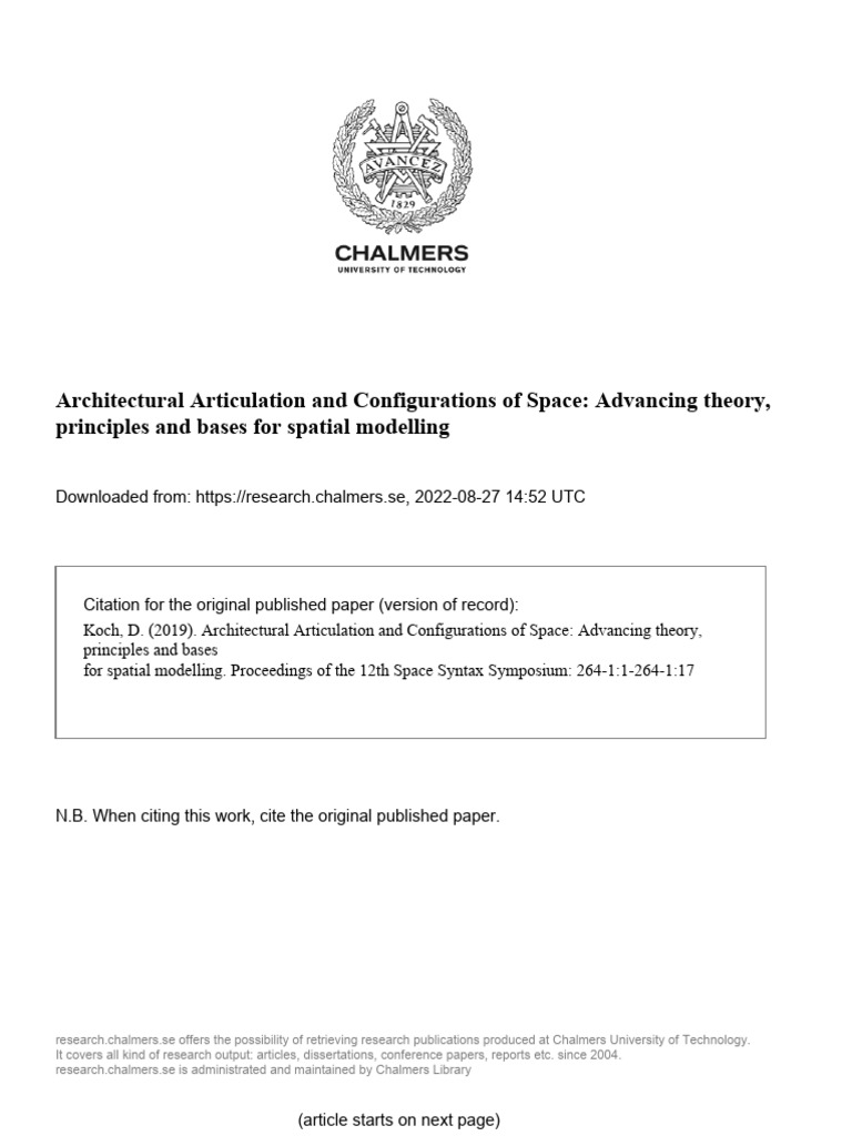 architectural-articulation-and-configurations-of-space-4vitdohqlv | PDF