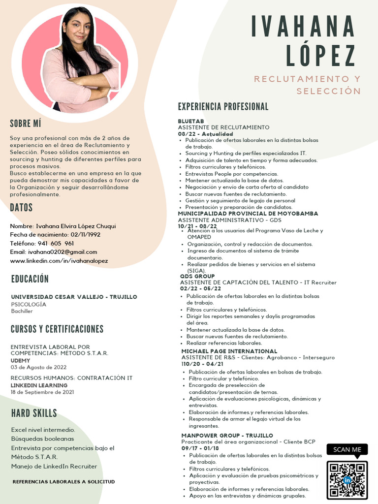 CV Ivahana E. López - 2023 | PDF