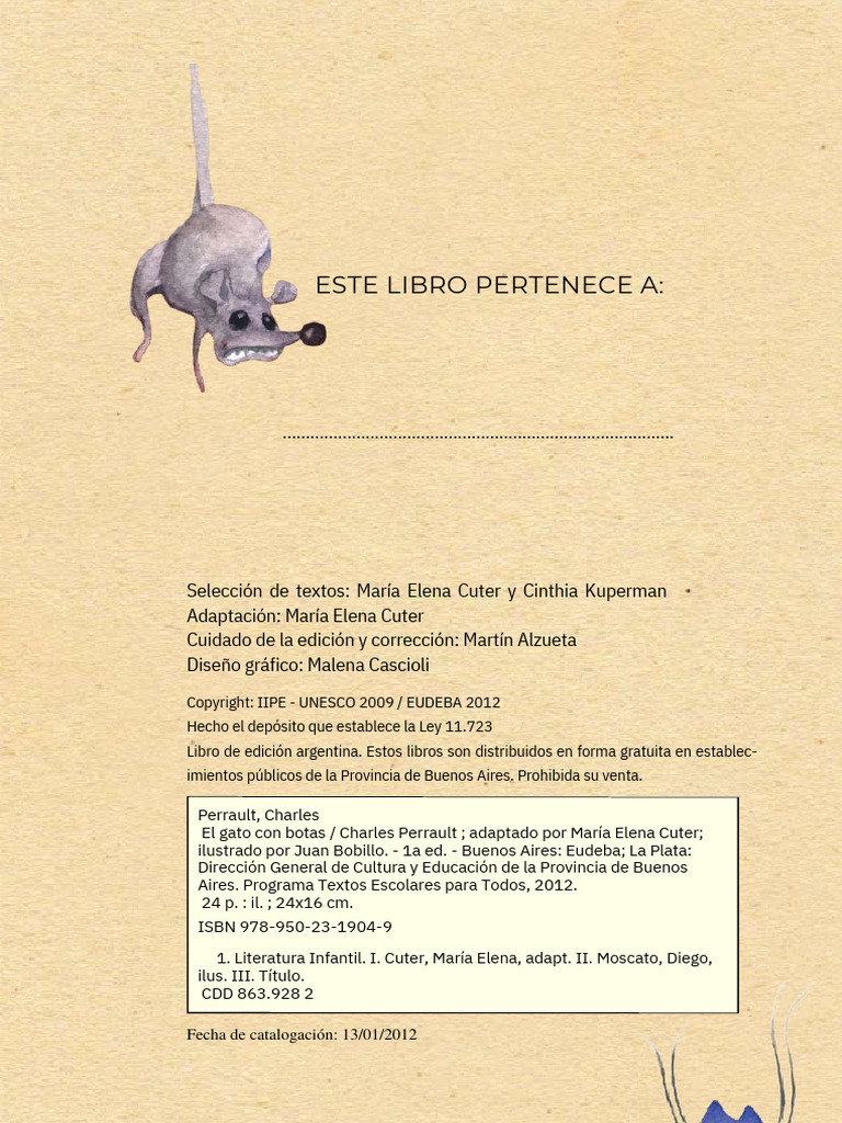 Gato Con Bota 2 | PDF