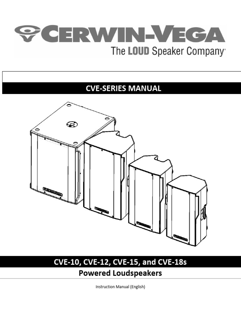 Instruction Manual - CVE Series - en | PDF