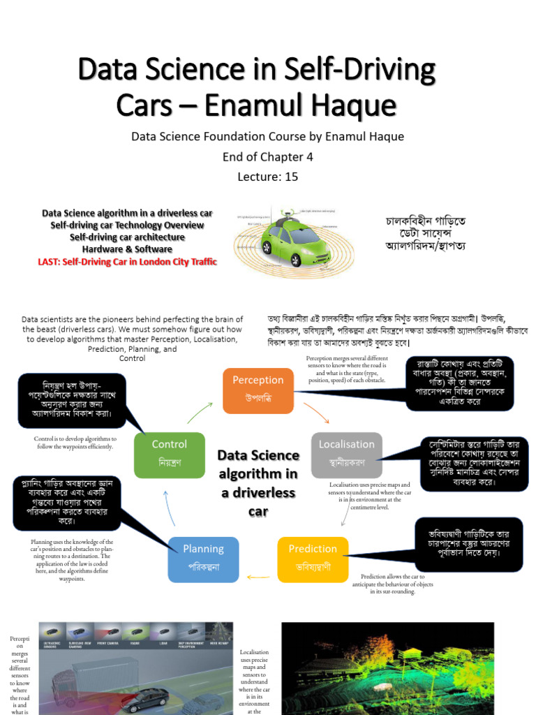 Data Science in Self-Driving Cars Chapter 4 | PDF