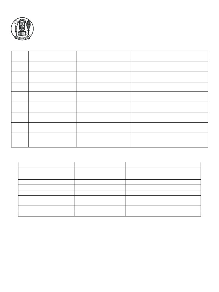 ZOO101 - AEB111 Exam Invigilation Schedule - 23 - 24 | PDF | Health ...