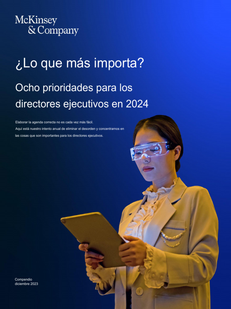 What Matters Most Eight Priorities For Ceos in 2024 Final VF | PDF