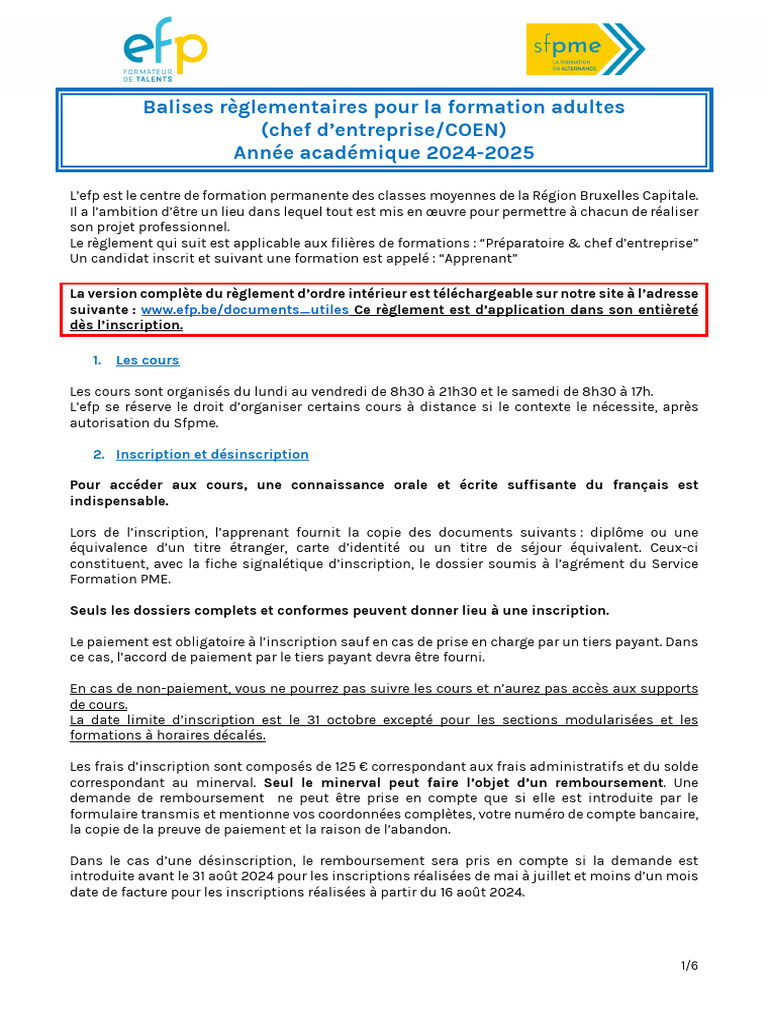 Balises R Glementaires CE 2024 2025 | PDF