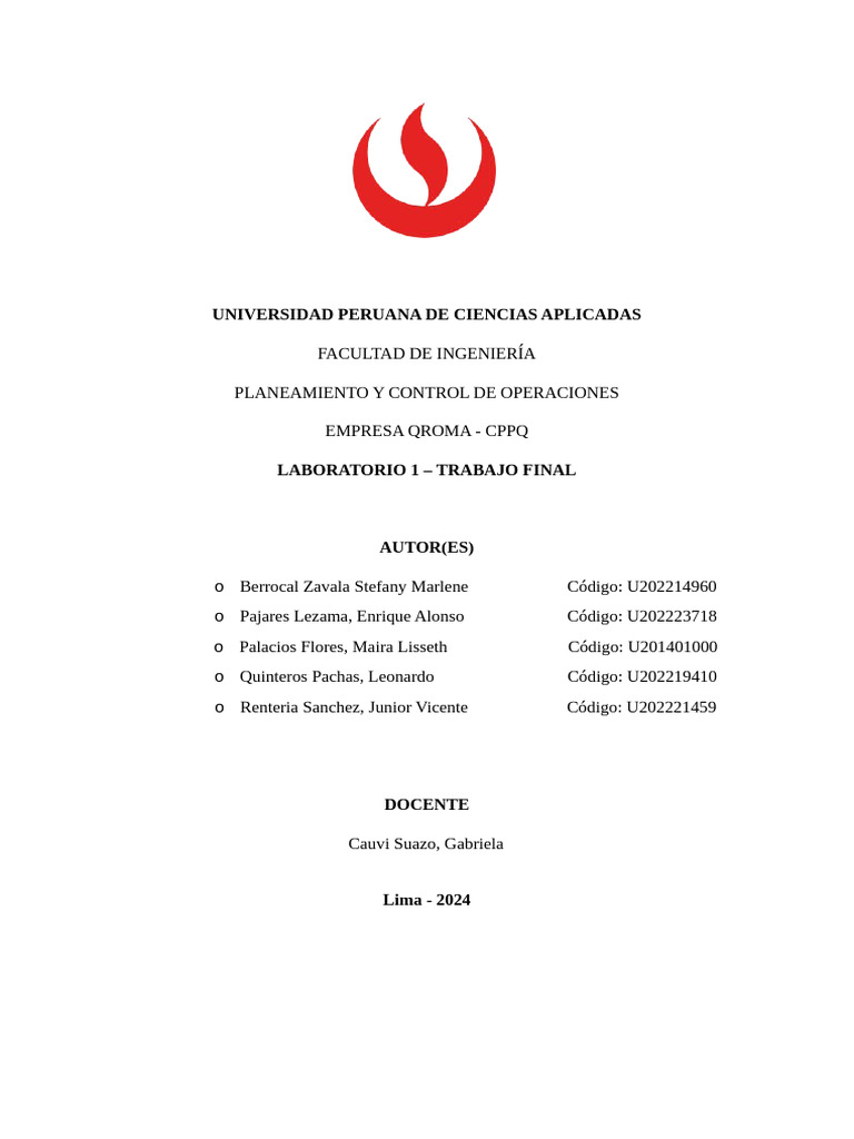 Laboratorio1 - Grupo 4 - PCO | PDF