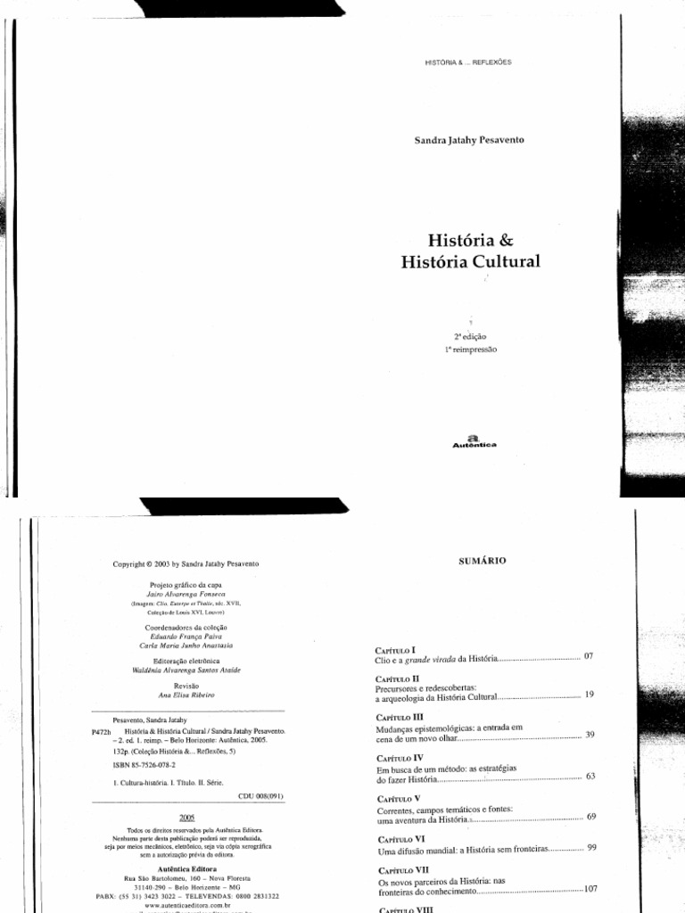 PESAVENTO S Metodos E Campos Tem ticos P 63 99 Hist Cultural PDF