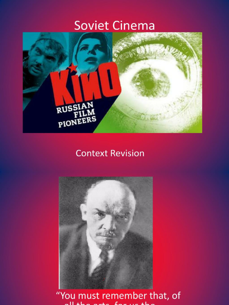 Soviet Cinema - Context Revision | PDF