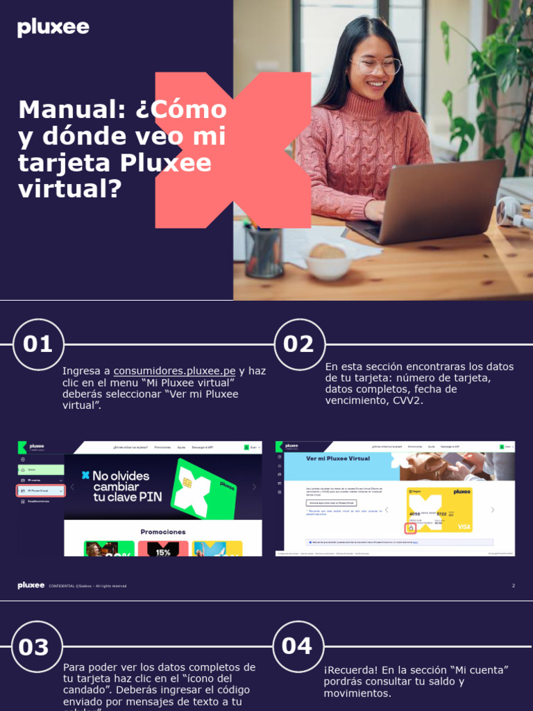 Manual Visualizacion de Tarjeta Pluxee Virtual | PDF