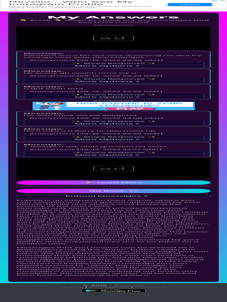 My Messages - Kubool | PDF