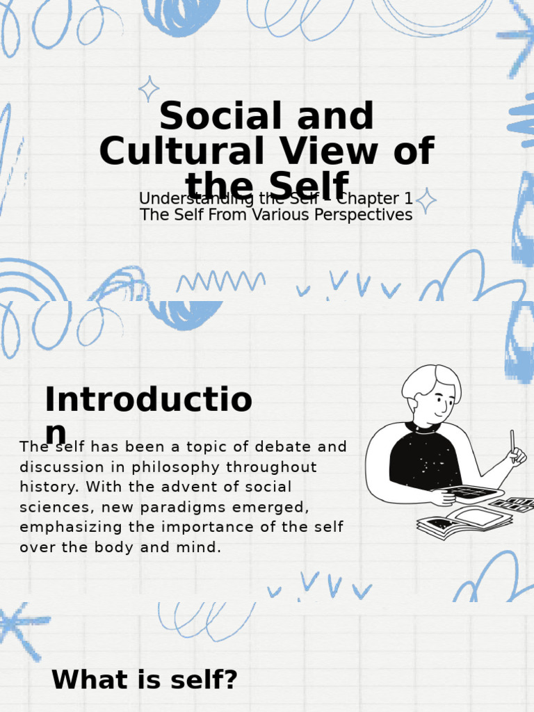 Social and Cultural Perspectives on Self | PDF | Self | Self-Improvement