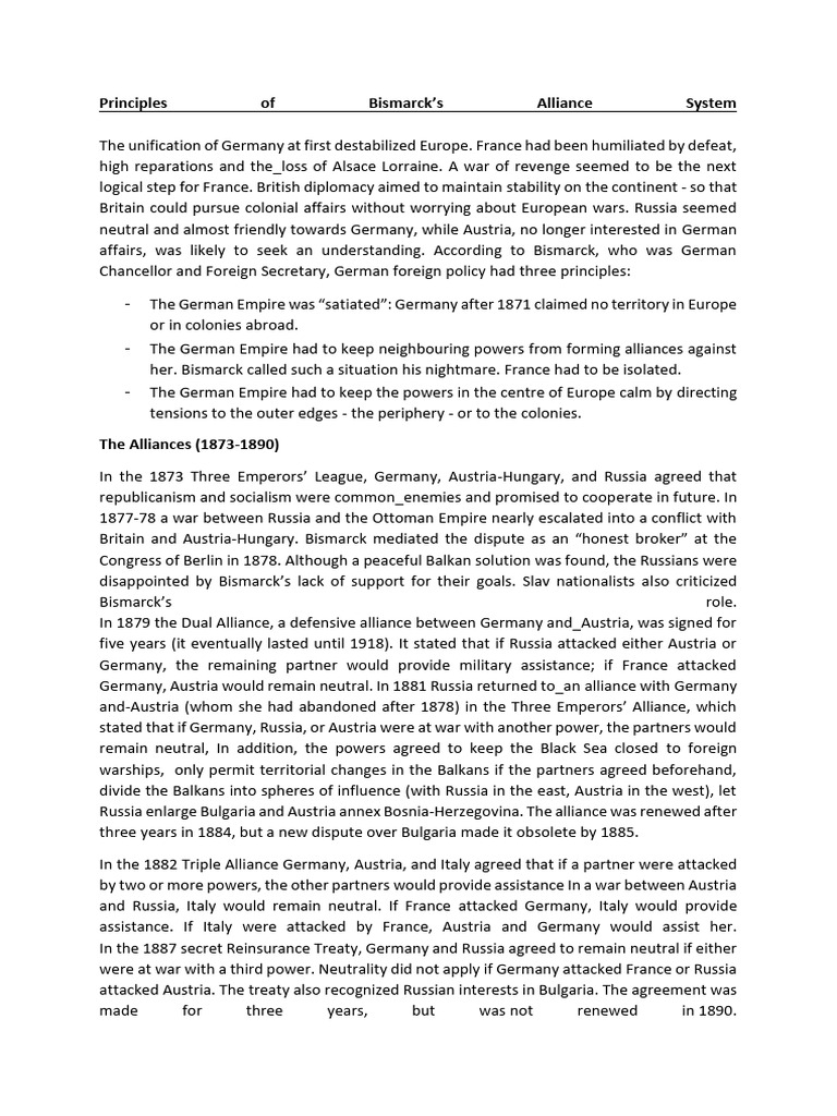 4 Alliance System | PDF