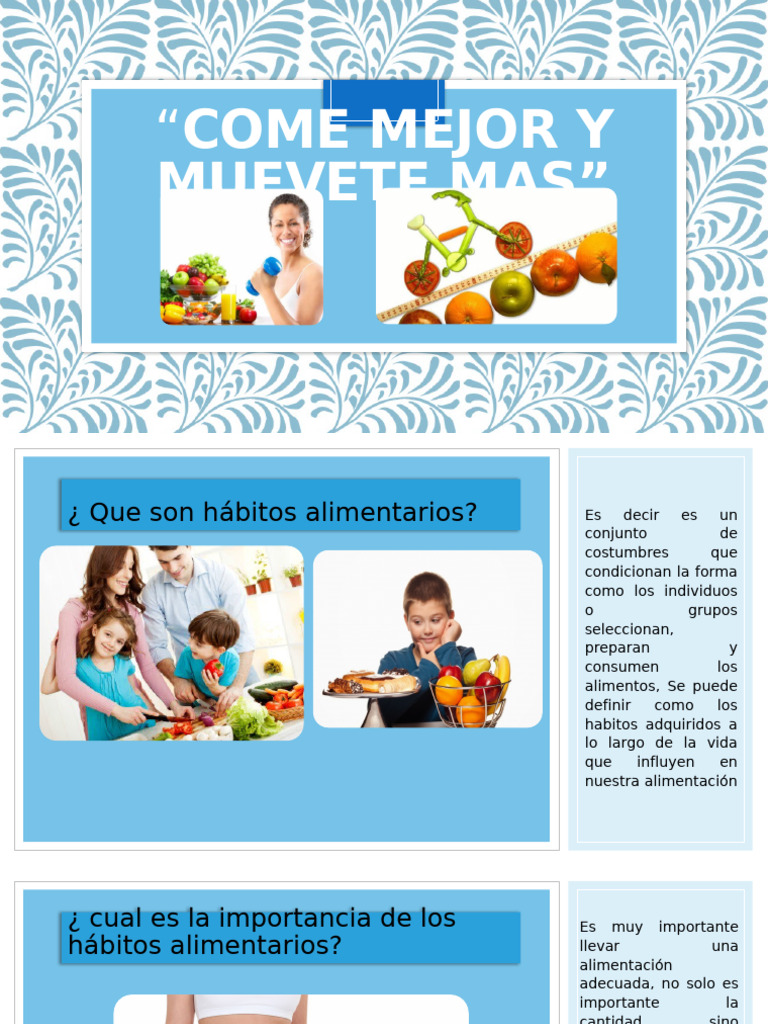 Come Mejor y Muevete Mas | PDF