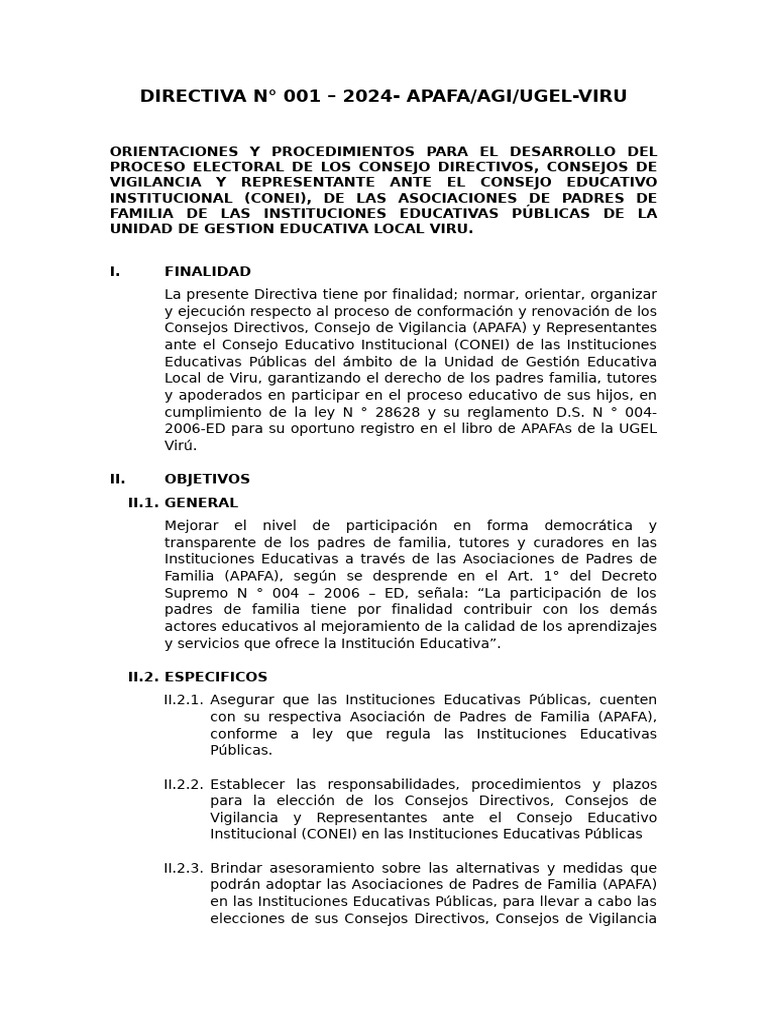 DIRECTIVA No | PDF | Justicia | Crimen y violencia