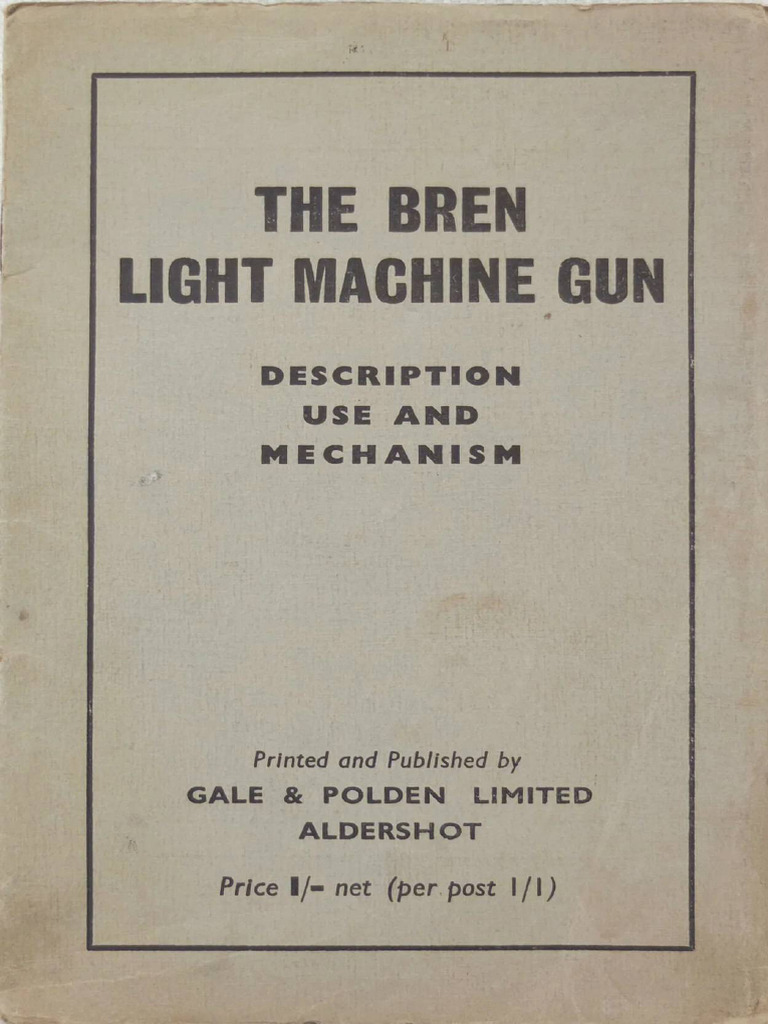Gale and Polden - Bren Gun | PDF