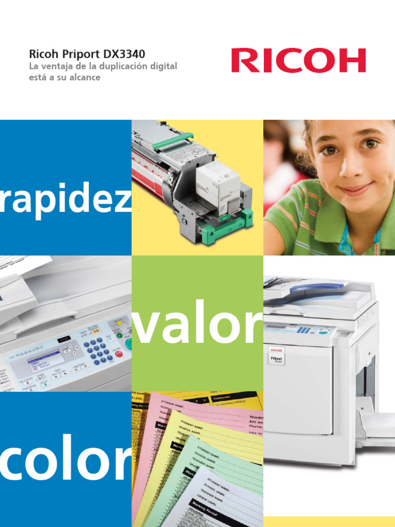 Duplicador Priport dx3340 | PDF