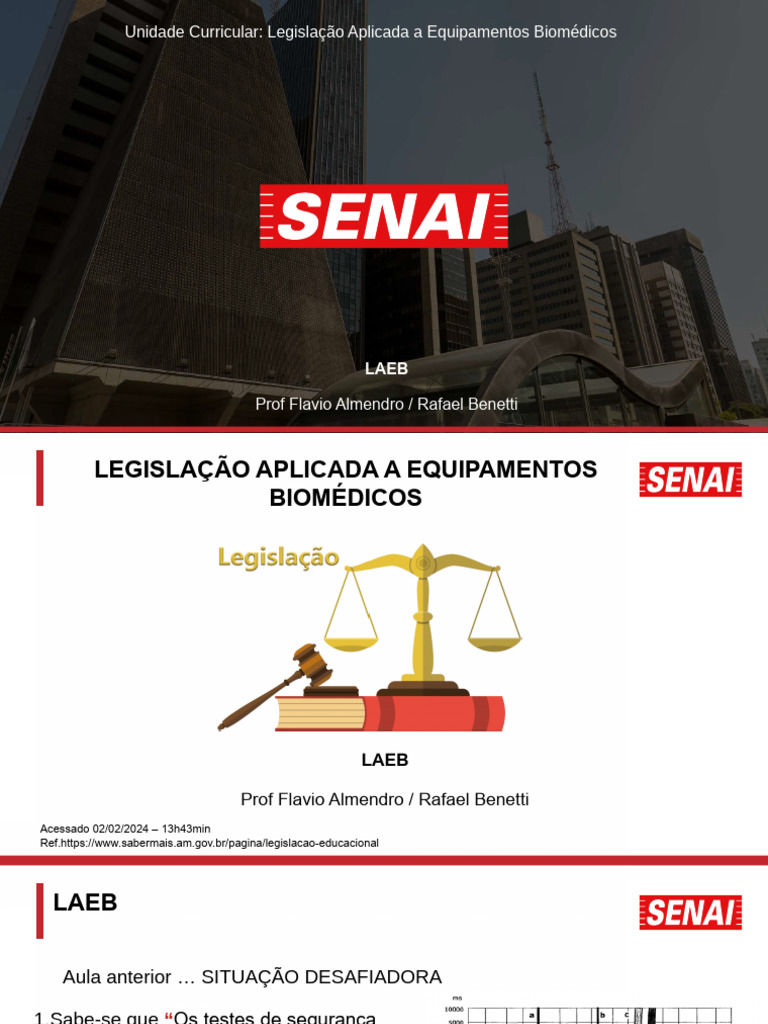 5 - LAEB - ABNT NBR IEC 62353 - Equipamento Eletromédico - Ensaio ...