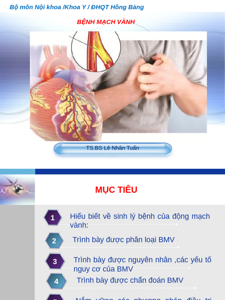 Benh Dong Mach Vanh | PDF