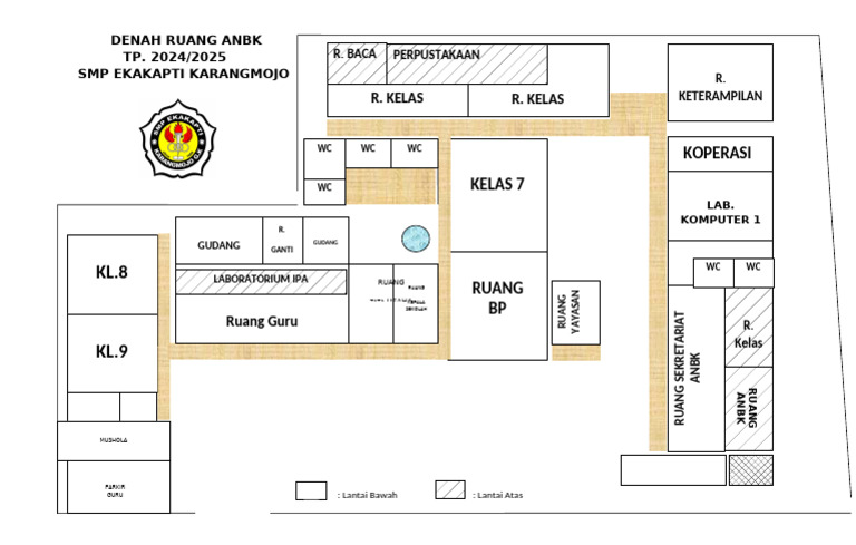 Denah Ruang ANBK | PDF