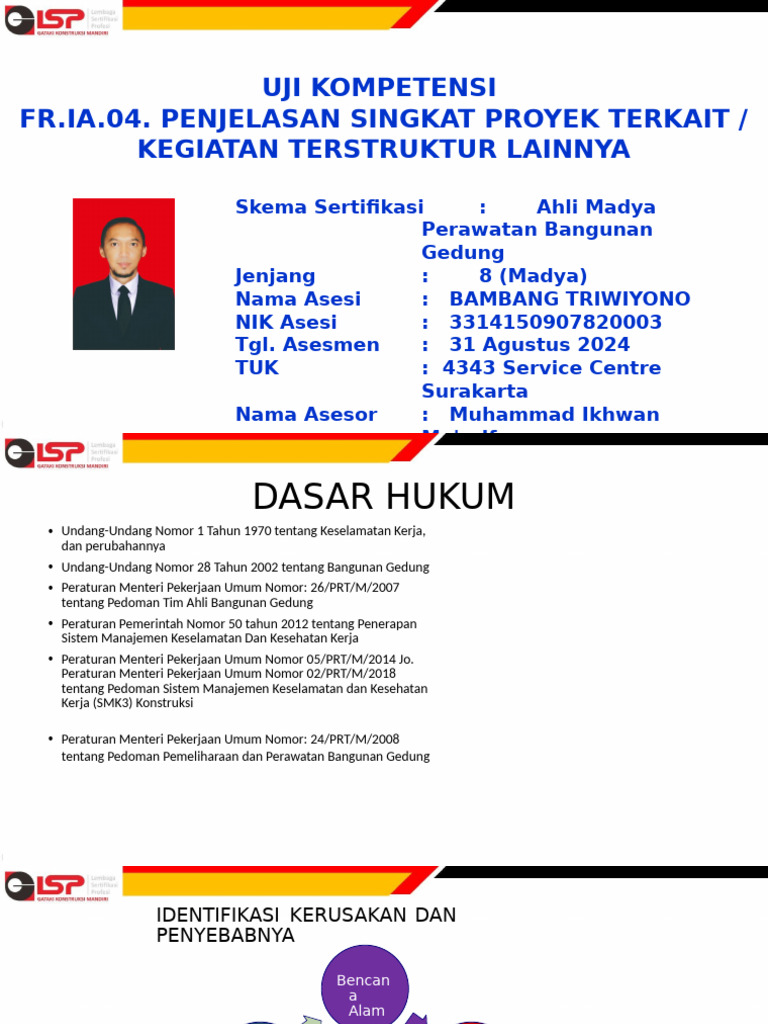 Ahli Madya Perawatan Bangunan Gedung Jenjang 8 Bambang Pdf