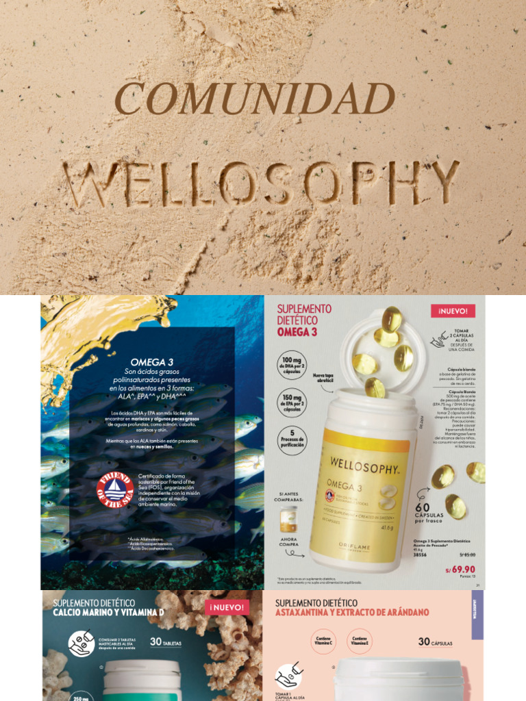 Catalogo de Nutricion Wellosophy | PDF