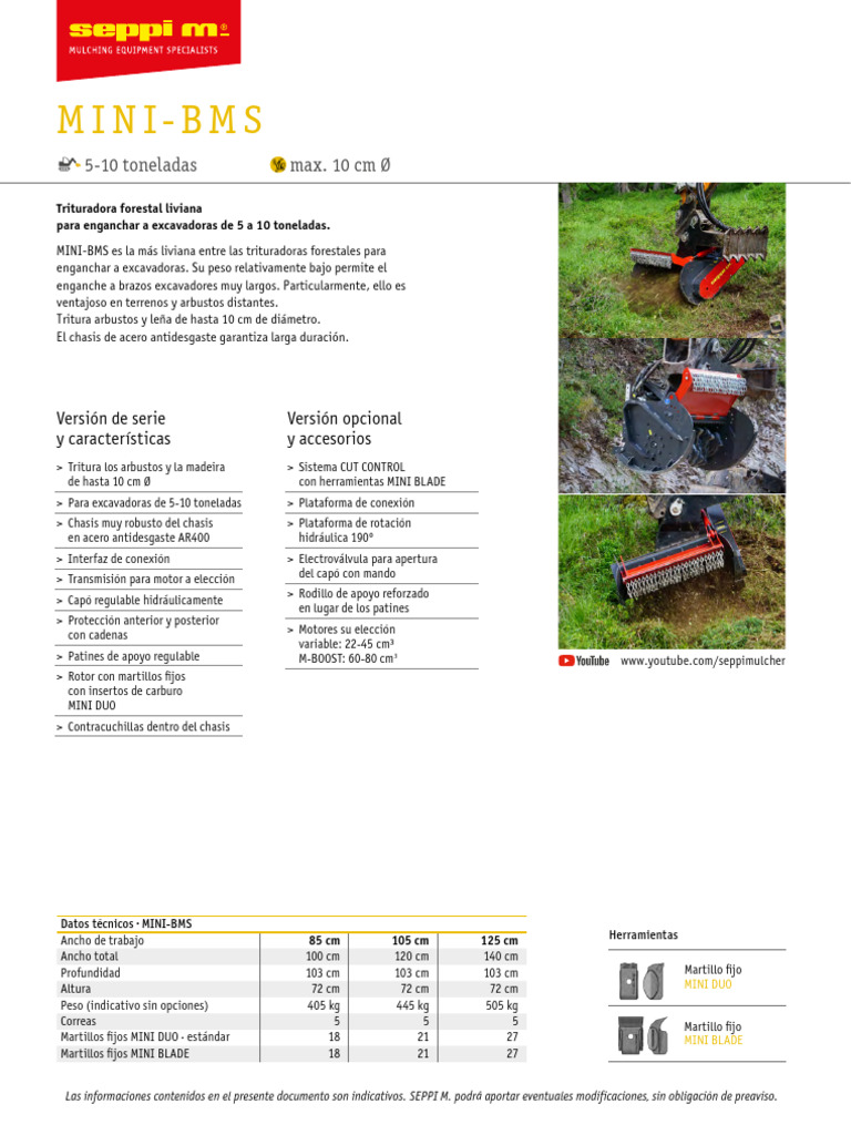 Seppim MINI BMS - ES | PDF
