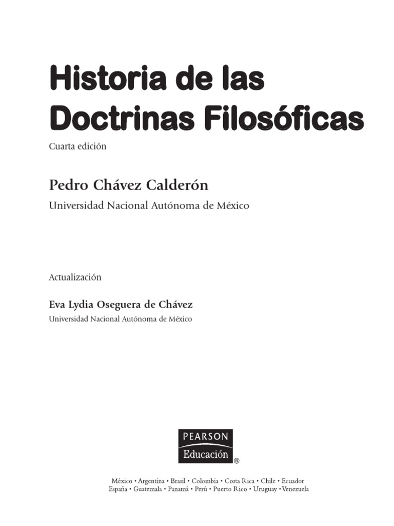 Historia de Las Doctrinas Filosoficas | PDF